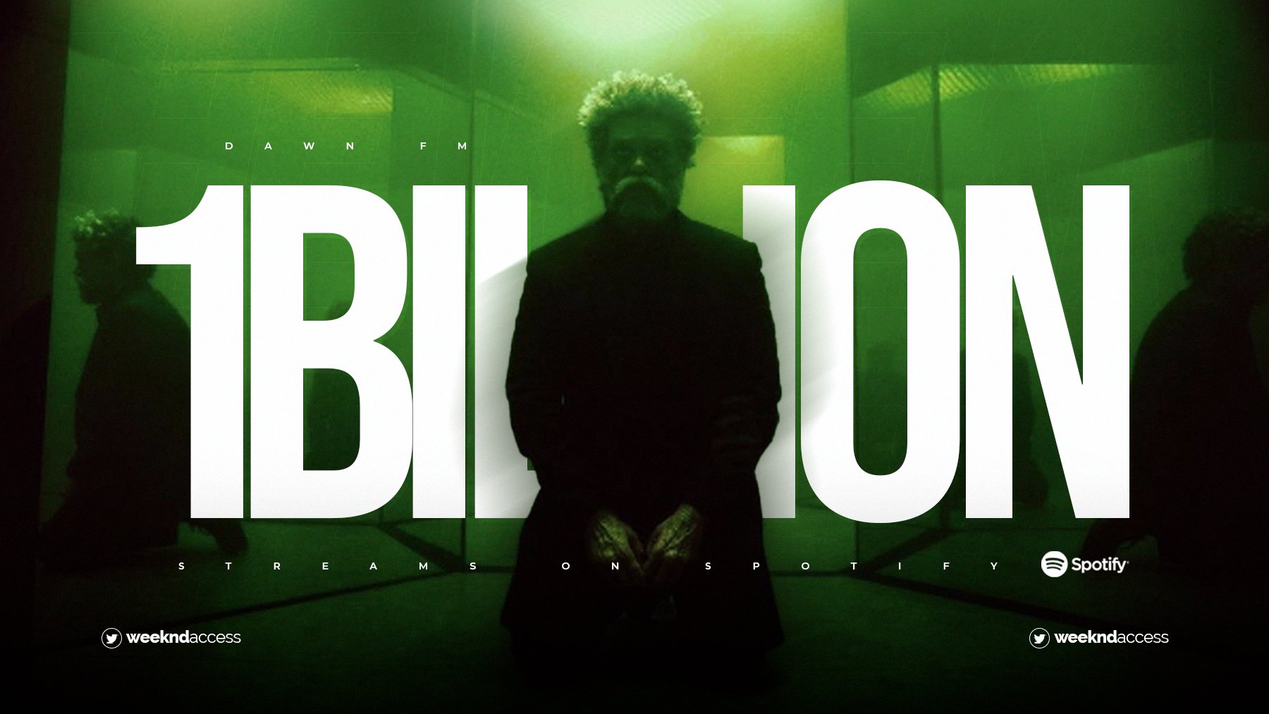 The Weeknd Access on Twitter: ".@theweeknd's 'Dawn FM' has surpassed 1 billion streams on ...