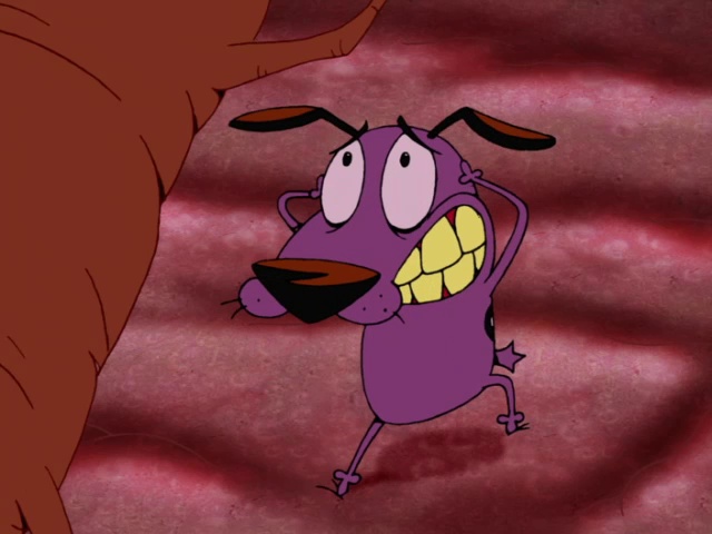 Courage The Cowardly Dog Muriel Blows Up