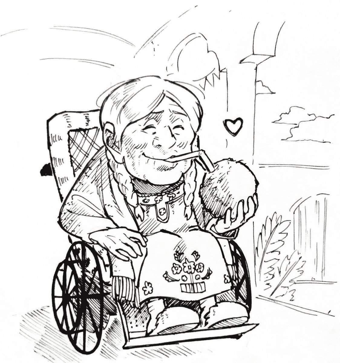 「Mamá Coco con un coco 」|Andony Strawhatの漫画