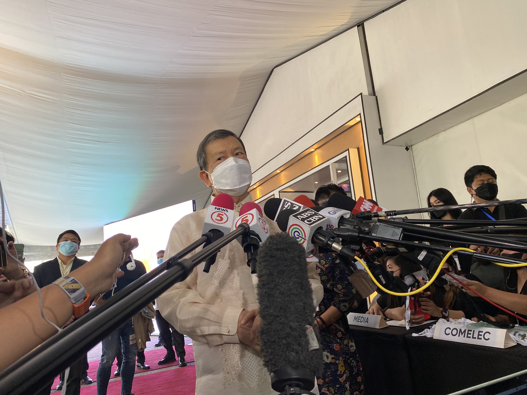Abs Cbn News On Twitter Look The 9 Presidential Candidates Attending
