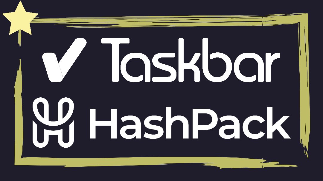 Taskbar on Twitter: "HashPack Wallet integration is finally here, #HBARbarians can now connect ...