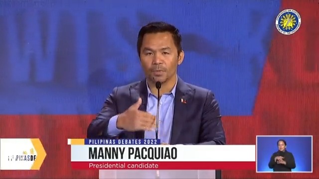 GMA News on Twitter: "Narito ang sagot ni presidential candidate Manny Pacquiao kung ano ang ...