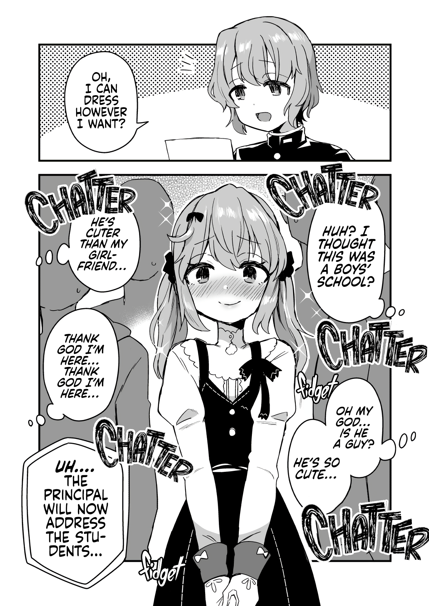 Hachirumi on Twitter: "You Can Wear Whatever You Want Translated with @etori114's permission ...