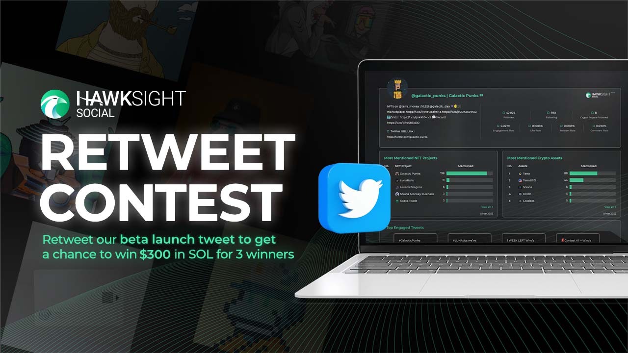 Hawksight | Debonair Degen Hawks on Twitter: "🥳Hawksight Social beta launch competition: 3 lucky ...