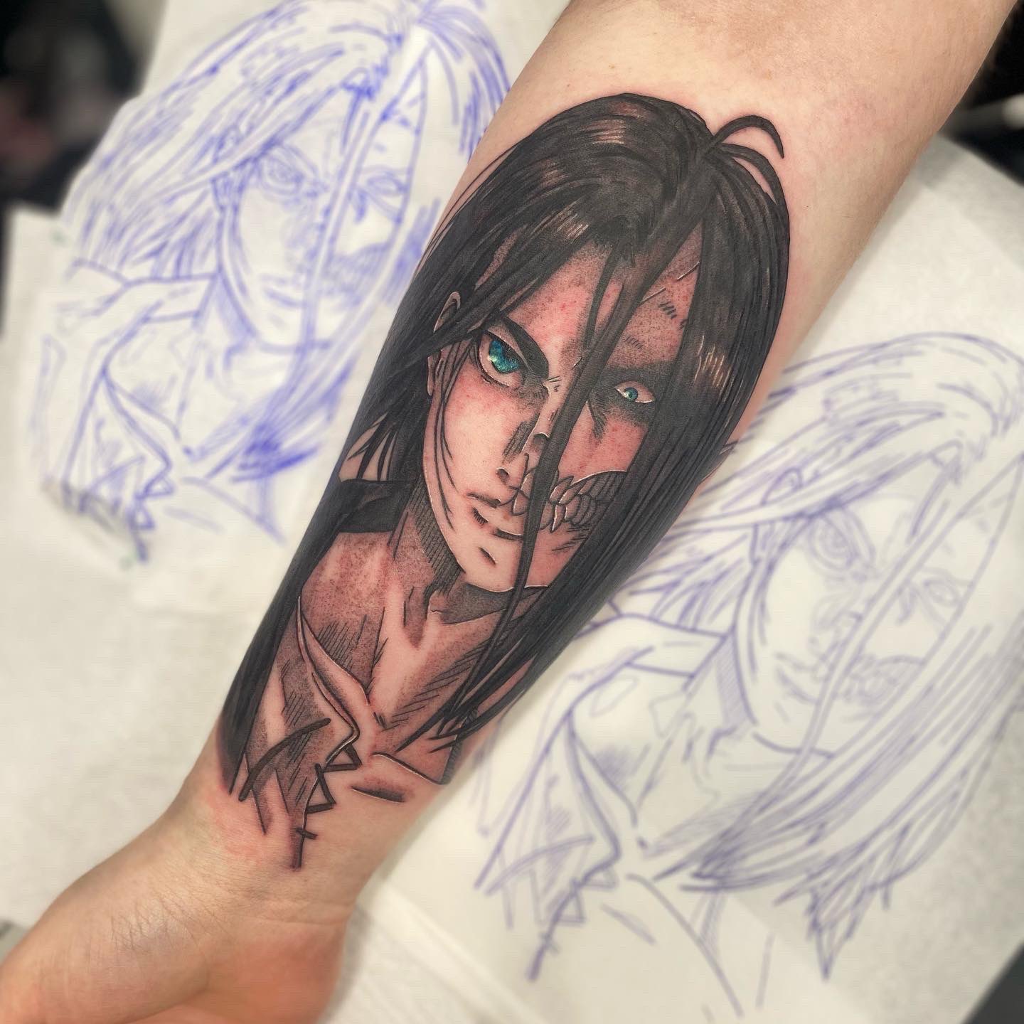 Attack On Titan Mikasa Tattoo