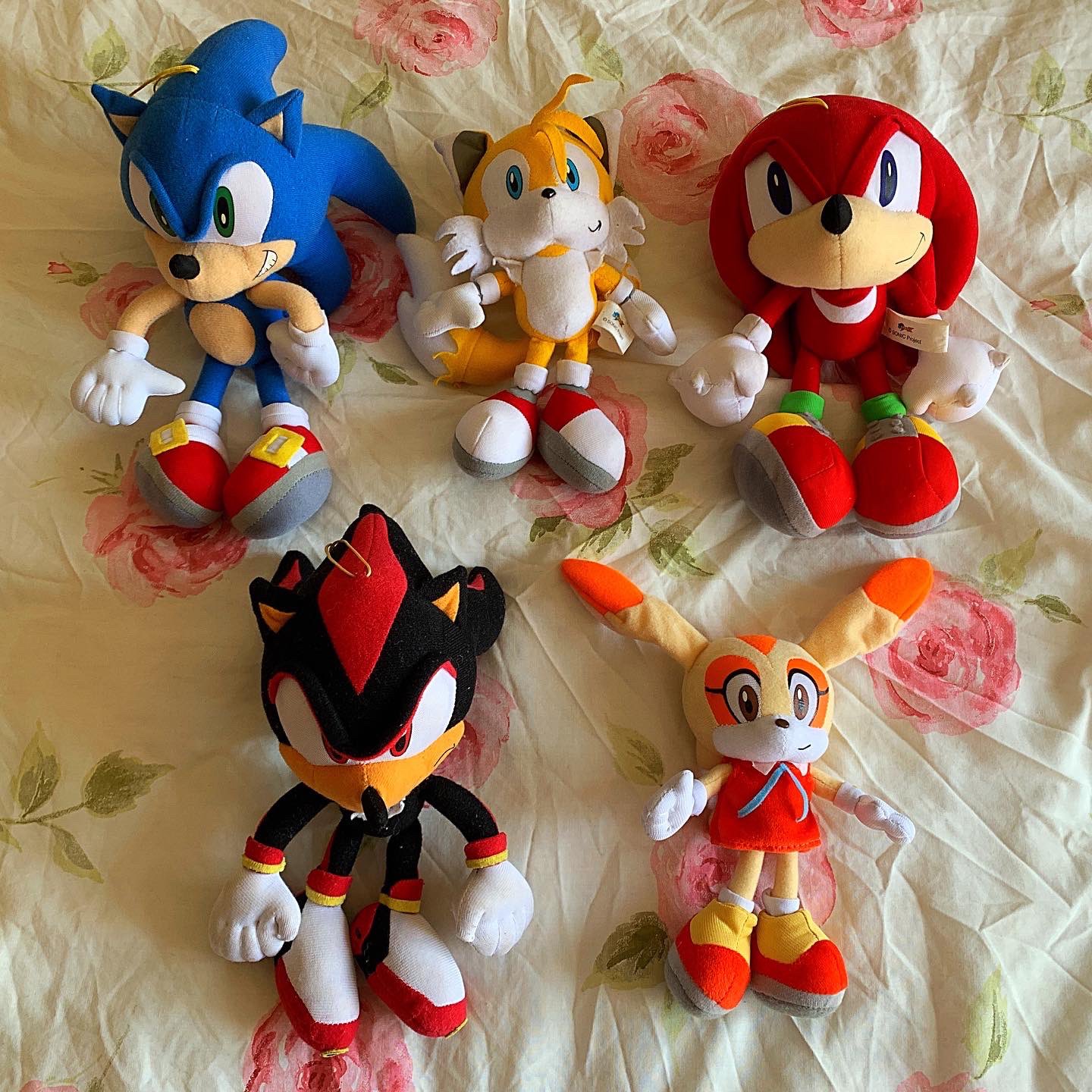 Sonic X Plush Toys