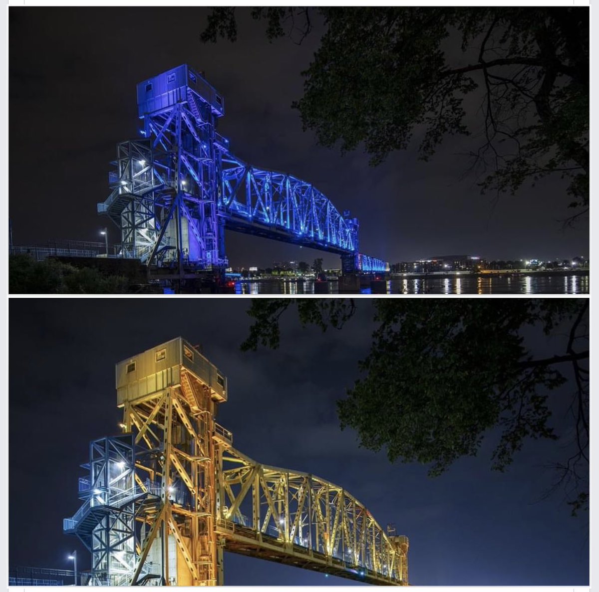 Libraries worldwide illuminated in blue and yellow 🇺🇦 in solidarity ...
