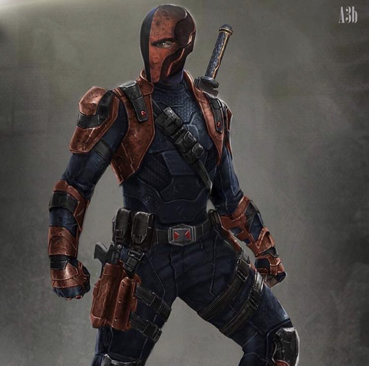 Batman Arkham Origins Deathstroke Concept Art