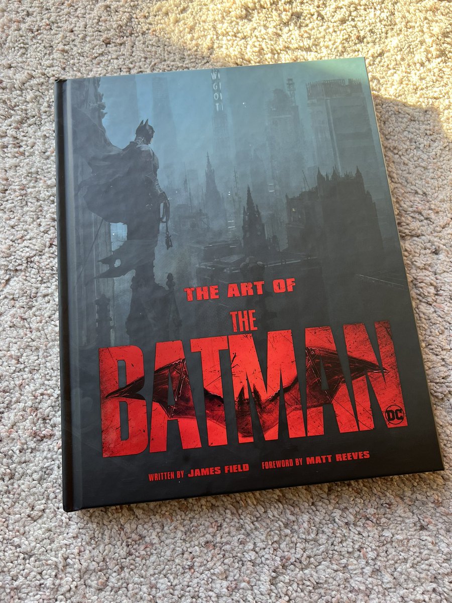 New samples of The Batman art book : r/DC_Cinematic