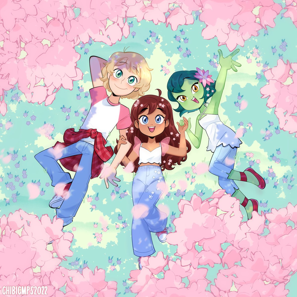 chibi 🌸🌷🌼🪷 No stylus:( (@Chibicmps) さんのイラスト・マンガ作品まとめ (130 件) - Twoucan