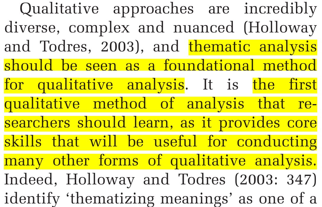 Notes on Braun and Clarke’s Thematic analysis – Dr Andrew Huang's Blog