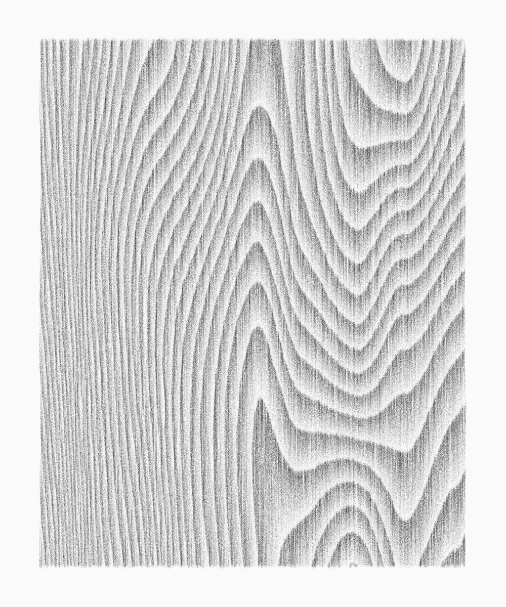 Simple Wood Grain Drawing