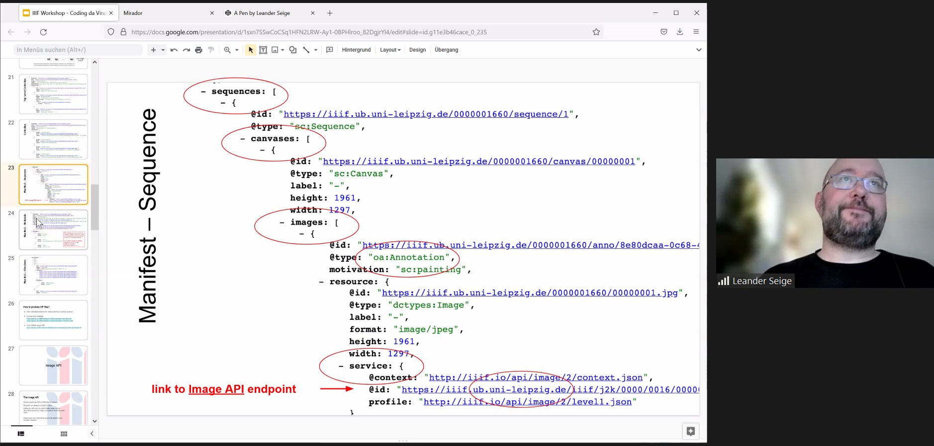 Coding da Vinci Ost³ 2022 on Twitter: "Ever wondered about #manifests, #IIIF and other types of ...