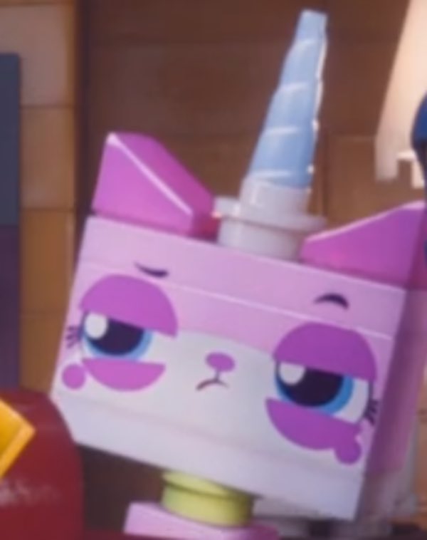 Lego Movie Unikitty Sad