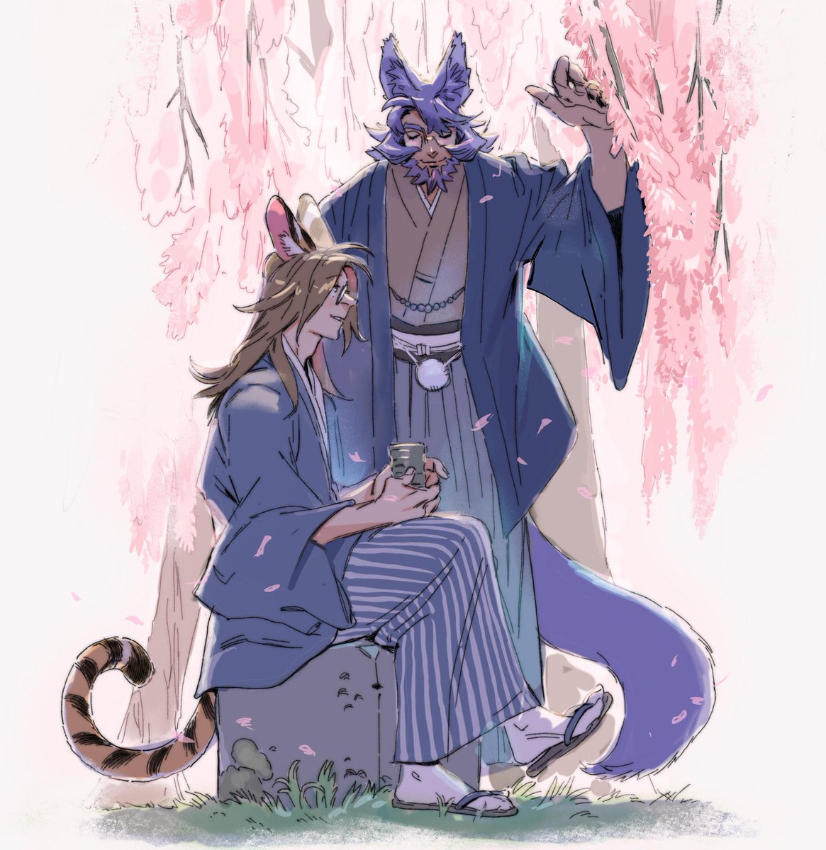 「🌸Webcomic announcement! Check it out 」|YOSSのイラスト