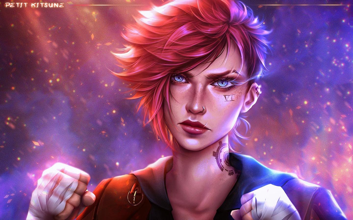 Vi Fan Art League Of Legends