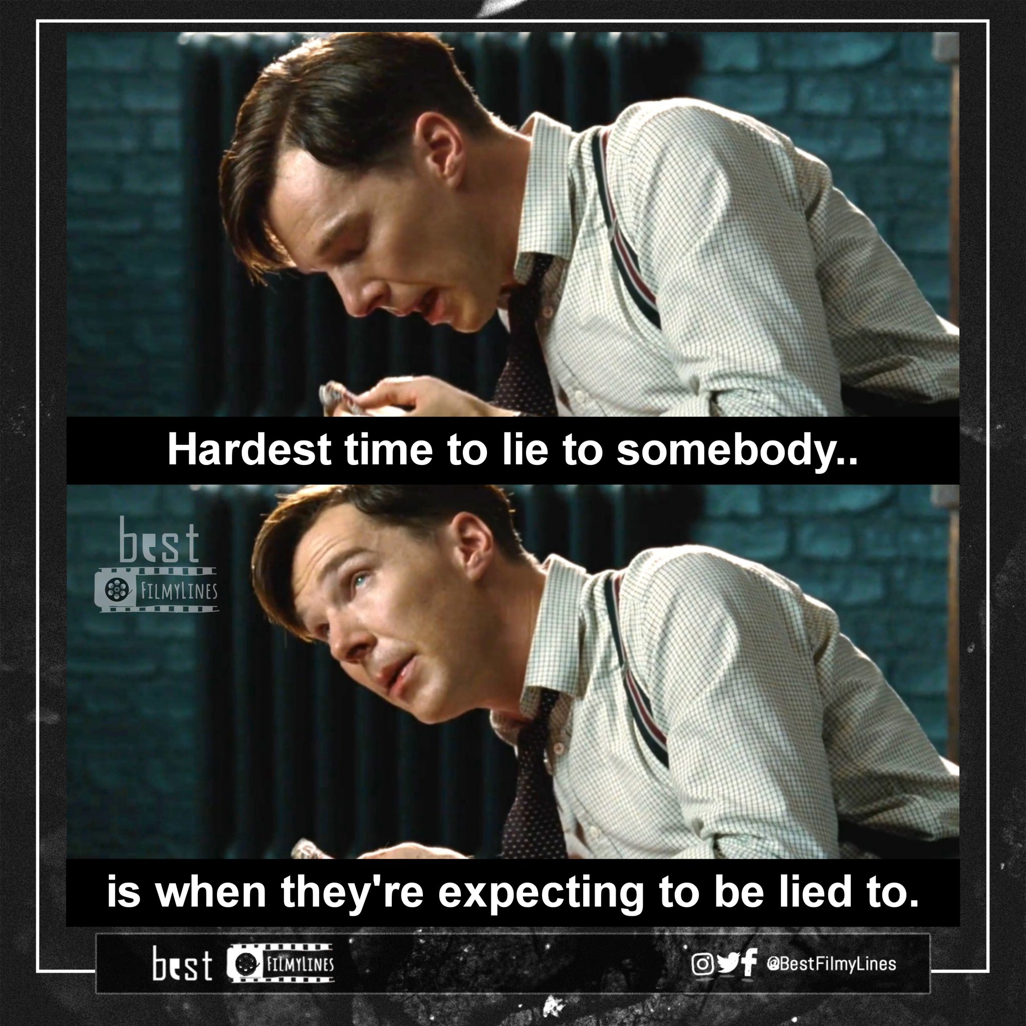Imitation Game Quotes The Imitation Game Hugh Alexander | TikTok