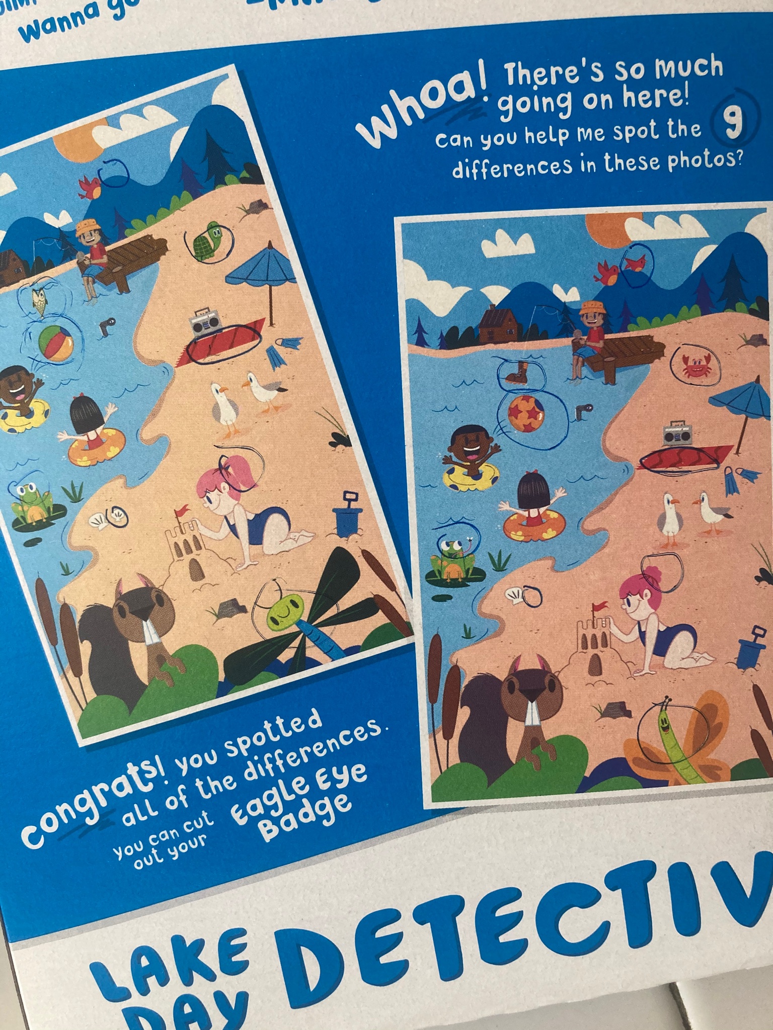 Back Of Life Cereal Box