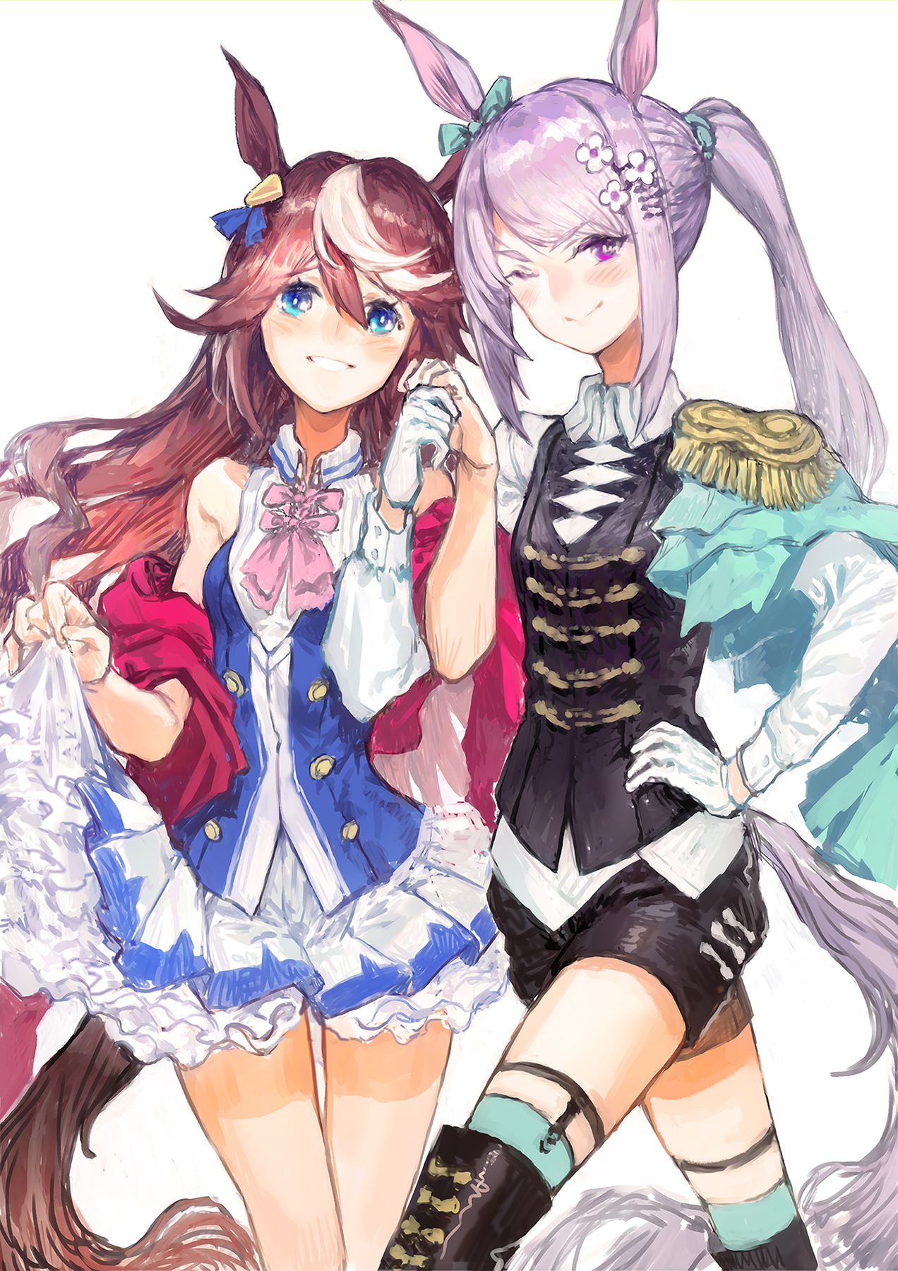 codename47 on Twitter: "二人の身長差が好き #トウカイテイオー #メジロマックイーン #ウマ娘 https://t.co/Mc6bmkanCf" / Twitter