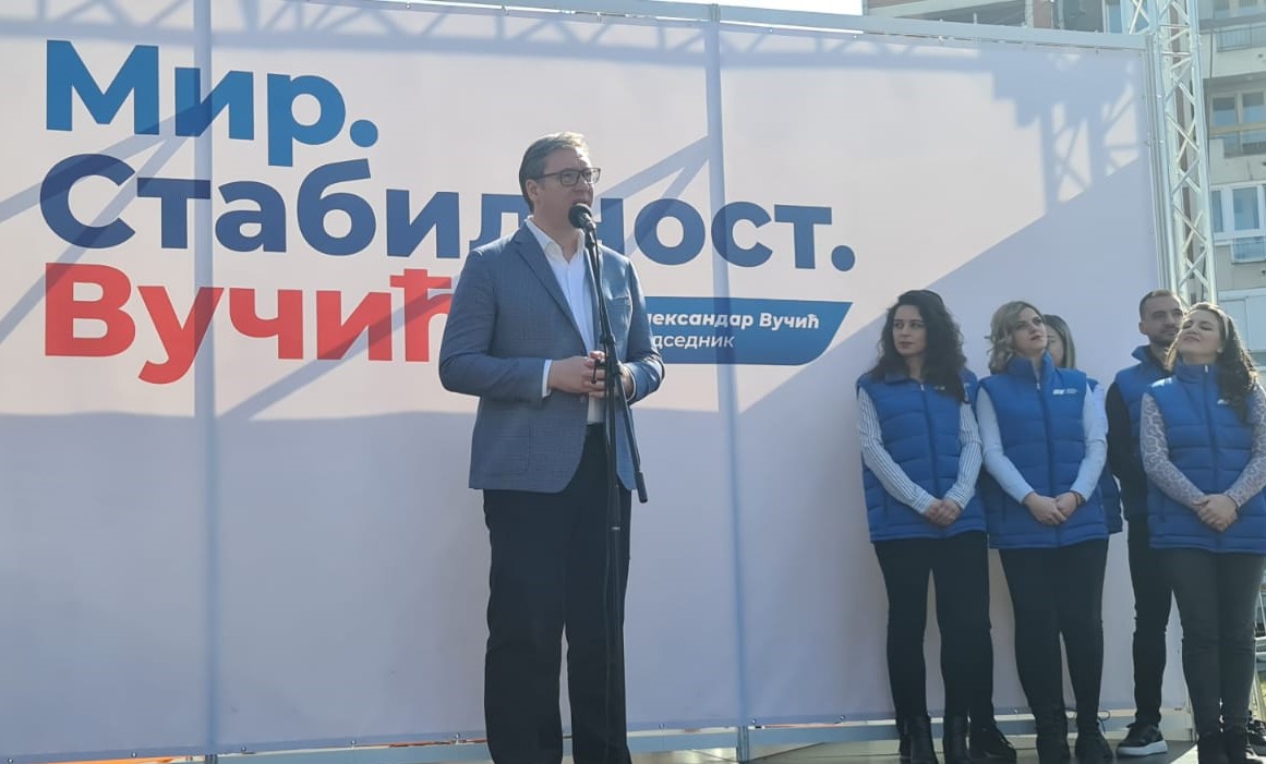 СНС СРБИЈА On Twitter Председник СНС Александар Vucic Avucic рекао је на предизборном скупу