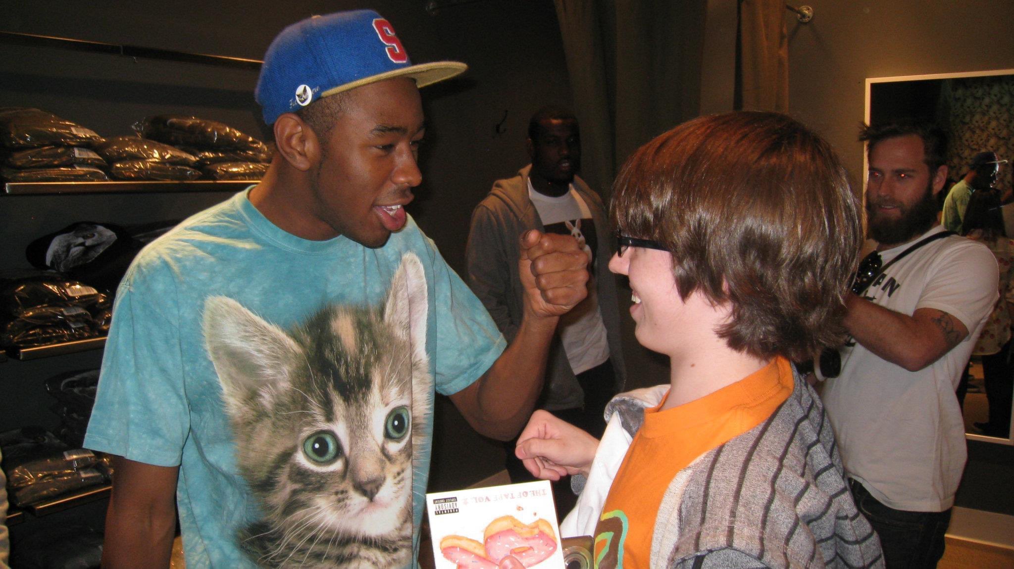 Tyler The Creator Cat Face