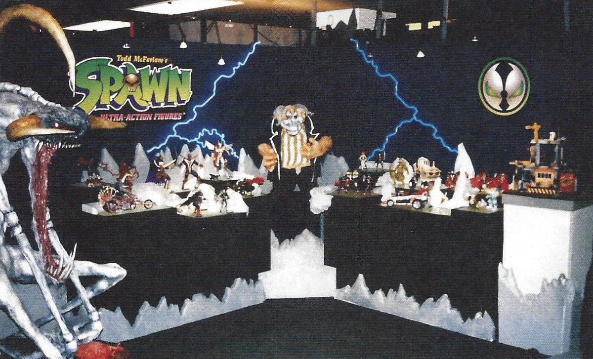 Daily Spawn Archive on Twitter: "RT @SpawnArchive: McFarlane Toys booth from New York Toy Fair ...