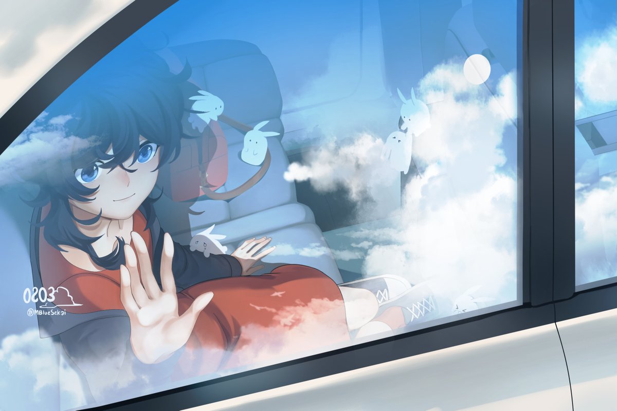 「wroom wroom🚙💨 」|0203のイラスト