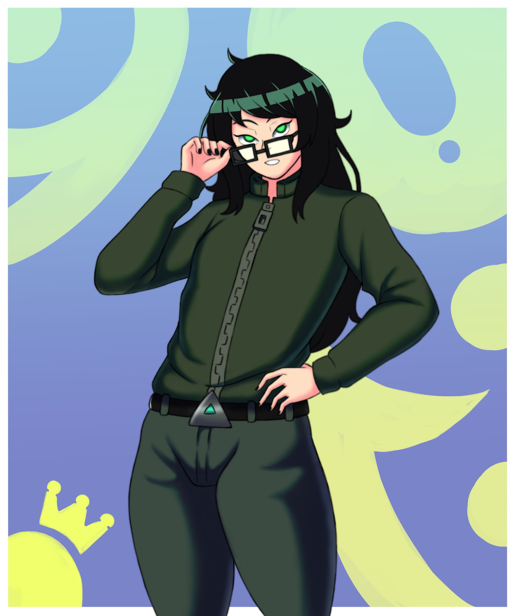 OMIKD on Twitter: "Blank fanart character from @KirbCaptain I have always wanted to draw Blank ...