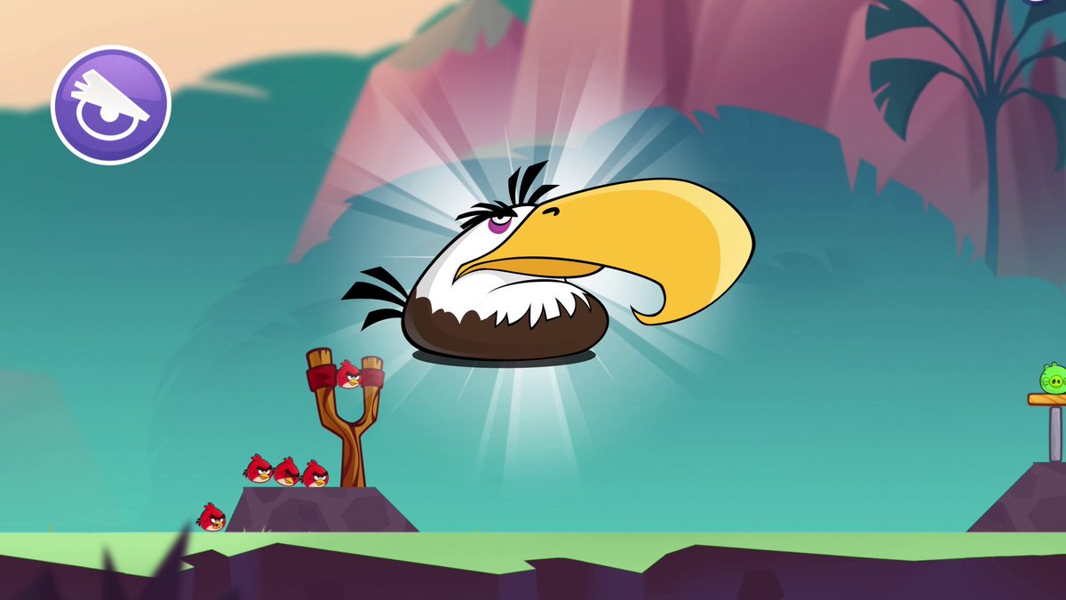 Angry Birds Mighty Eagle Fish