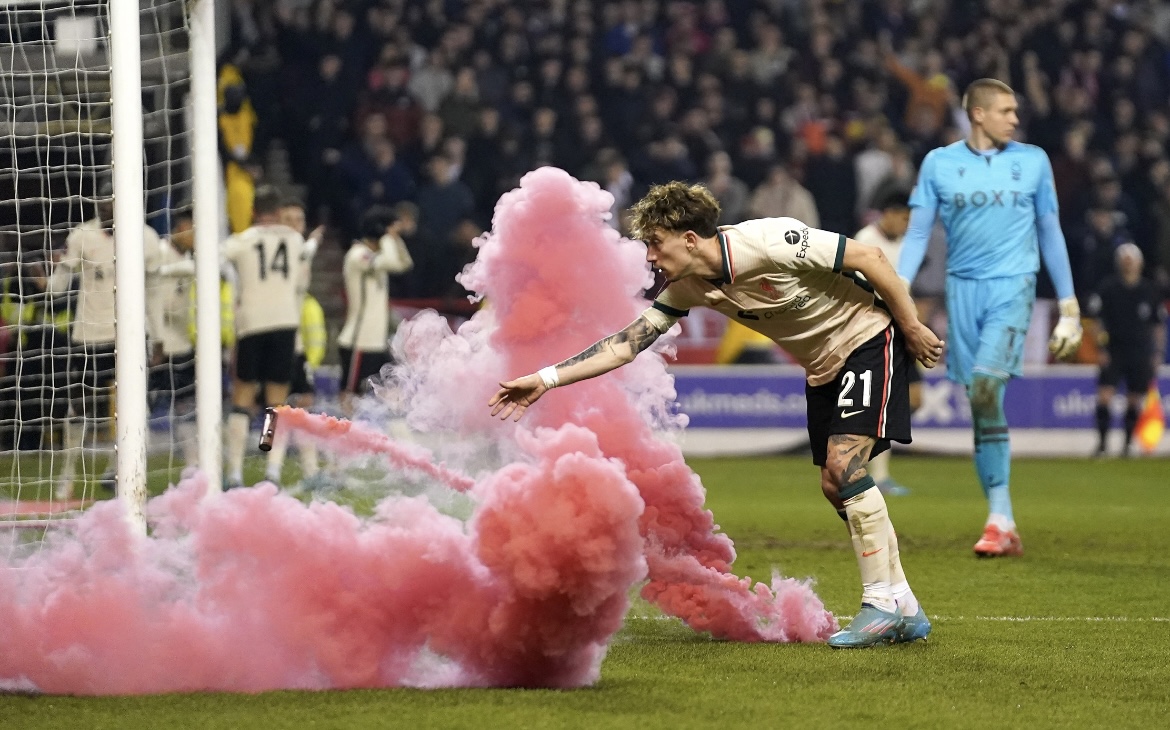 Squawka On Twitter Kostas Tsimikas Game By Numbers Vs Nottingham