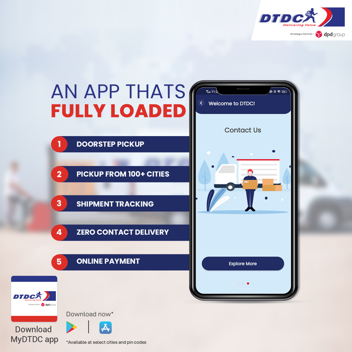 DTDC Express Limited on Twitter: "We are who you think of when you want something delivered ...