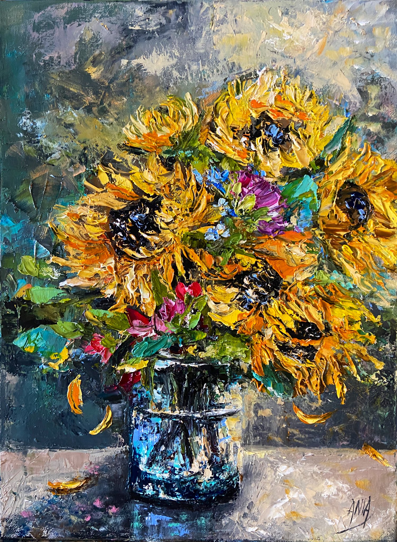 Picasso Paintings Sunflowers