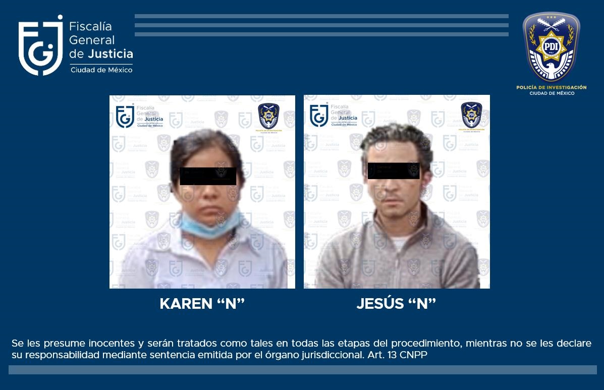 Fiscalía Cdmx On Twitter Aprehende Fgjcdmx A Una Mujer Y Un Hombre