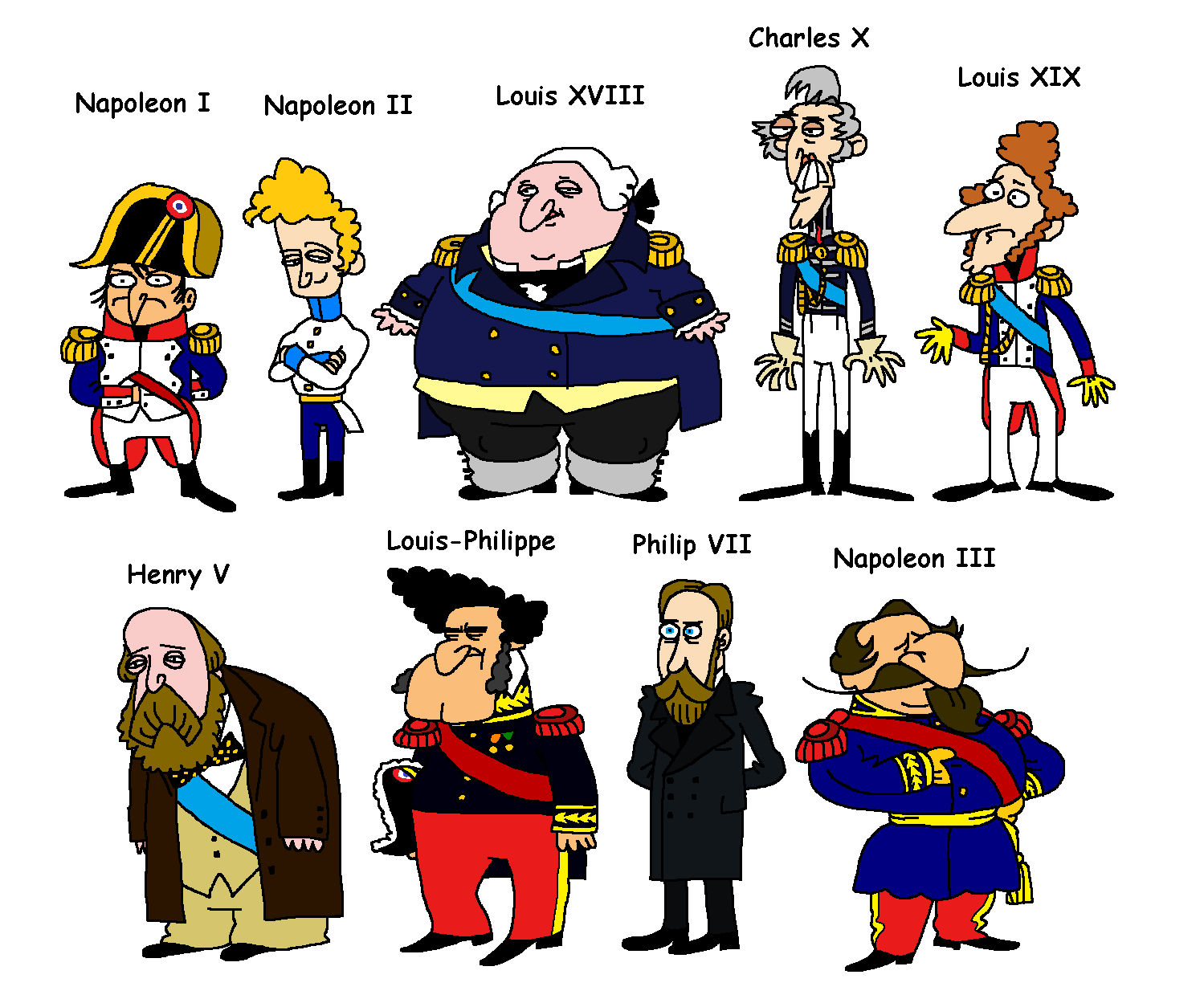Louis Xviii And Napoleon