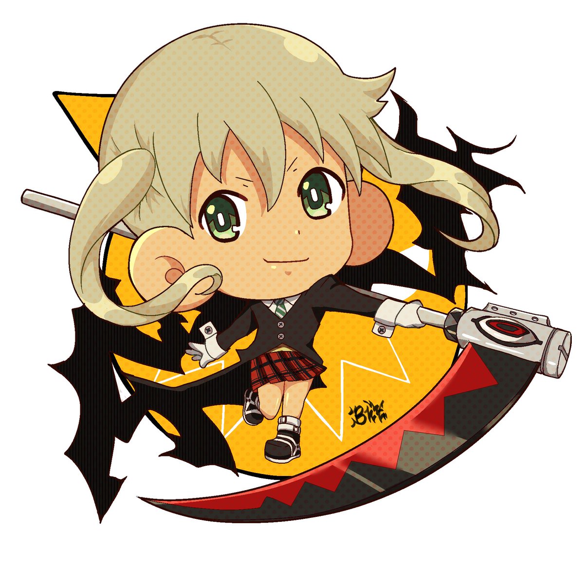 Soul Eater Evans Chibi