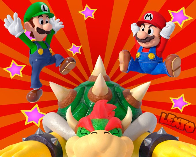 Lexto - Mario & Luigi Renders (@LextoRPG) さんのイラスト・マンガ作品まとめ (7 件) - Twoucan