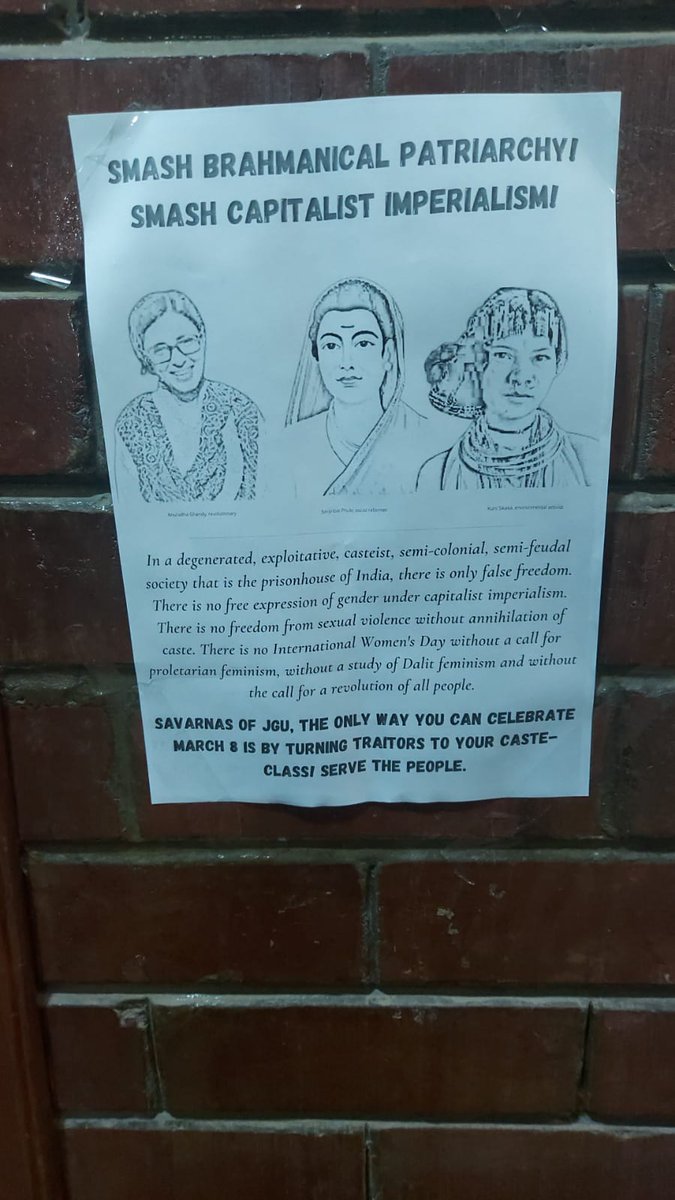 Controversial posters and graffiti put up at JGLS, trends on Twitter ...