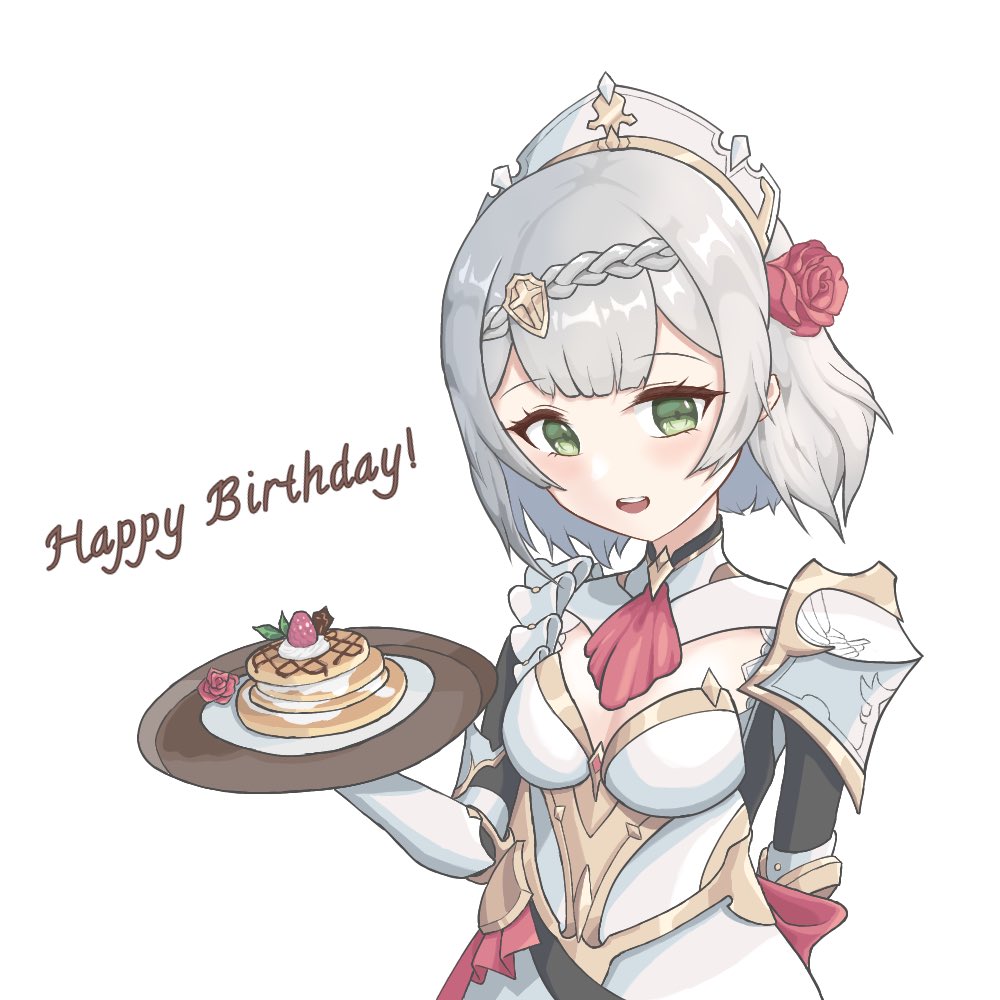 ノエル「誕生日のノエルちゃん描きました〜 原神 Genshinimpact ノエ」アミラ Aimoのイラスト