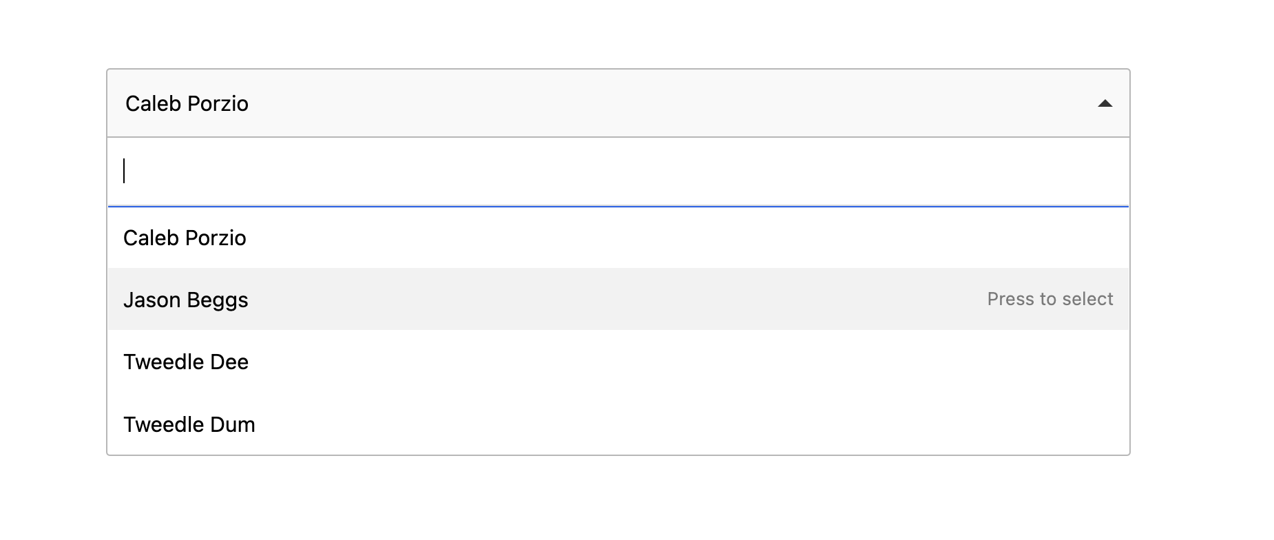 Caleb Porzio on Twitter: "If you're into third-party select pickers. I just published two ...