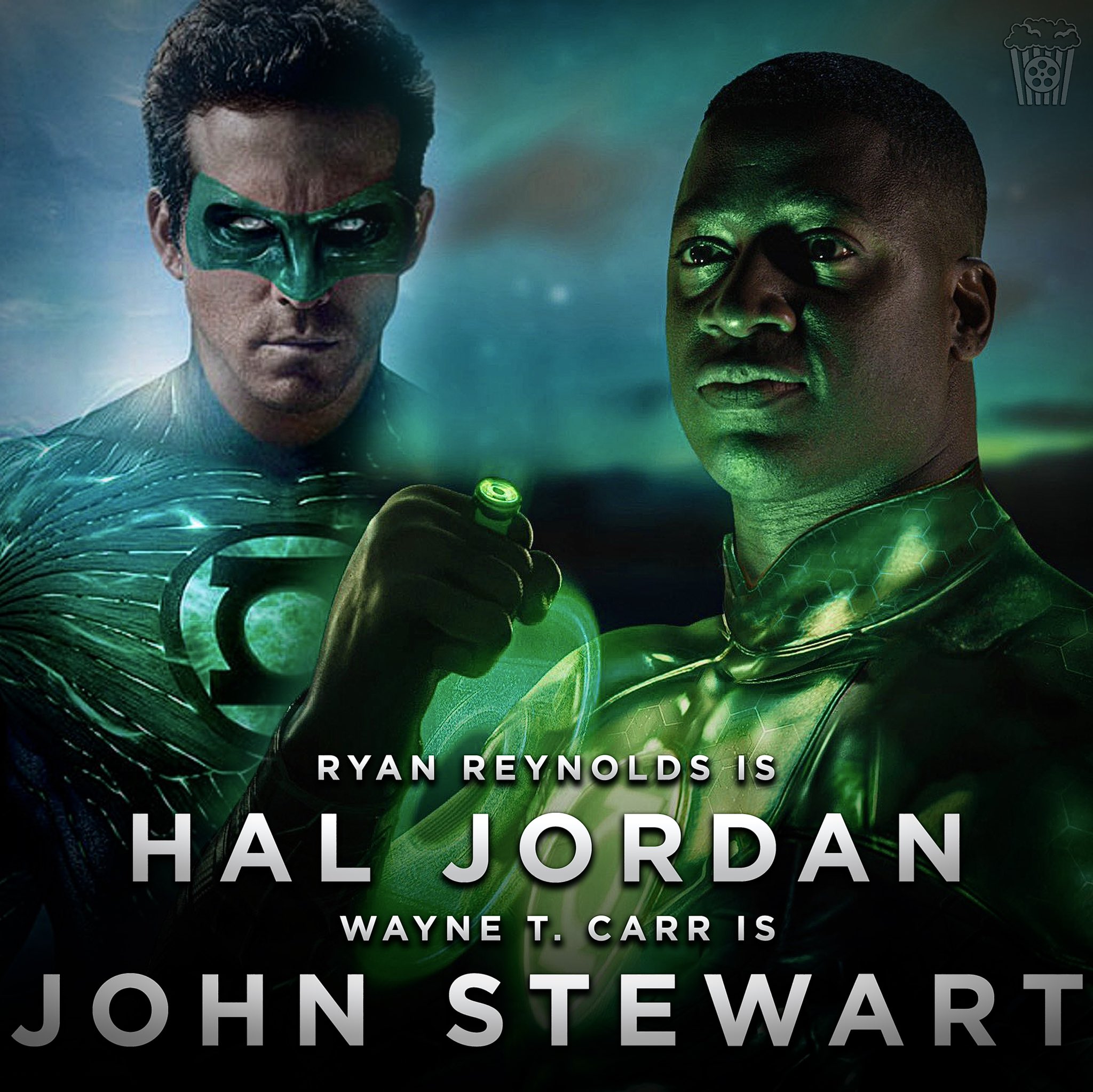 Ryan Reynolds Green Lantern Poster