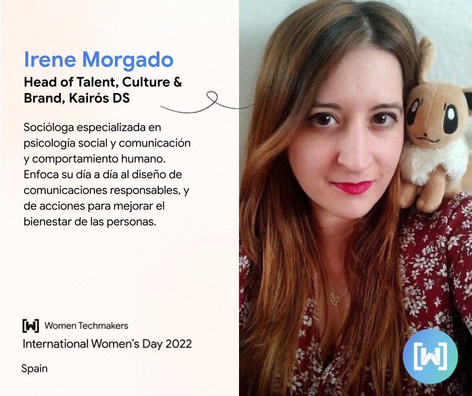 WTM Spain on Twitter: "Irene Morgado @IrnMM, head of talent, culture & brand de @kairos_ds ...