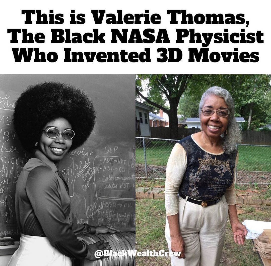 Ben Crump on Twitter: "Valerie Thomas' trailblazing work led to the ...