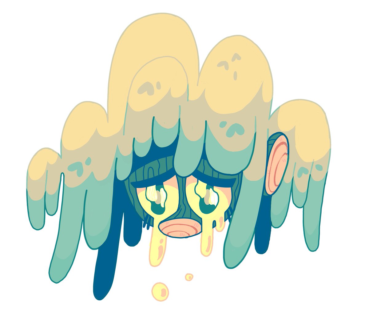 「weepy weepy willow 」|curry 'LOOKING FOR WORK andy' 🍥のイラスト