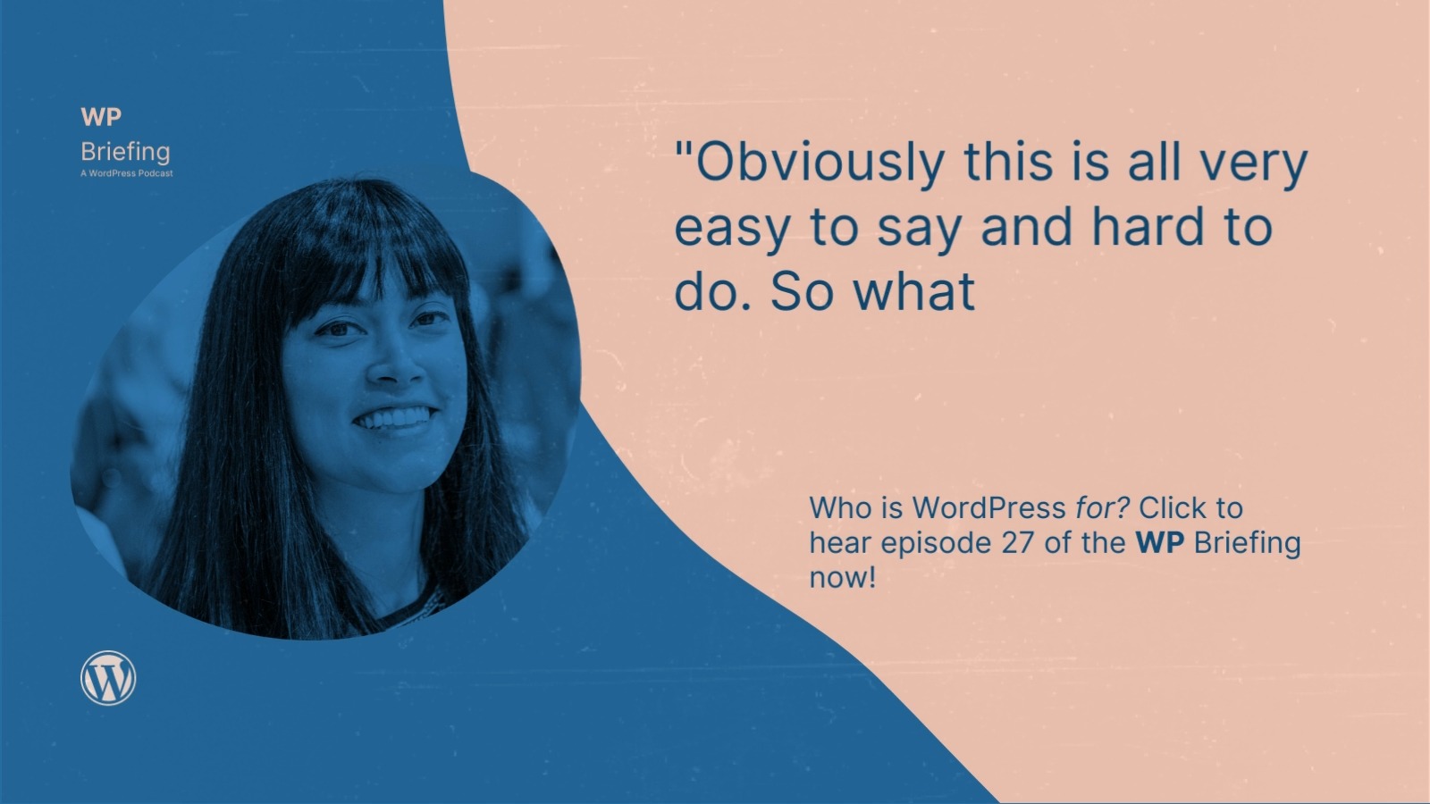 WordPress on Twitter: "Who is WordPress for? If you've ever asked yourself this question, you'll ...