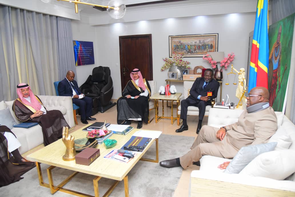 Présidence RDC 🇨🇩 on Twitter: "#RDC_ArabieSaoudite #Diplomatie 21.03.2022/#Kinshasa Le Président ...