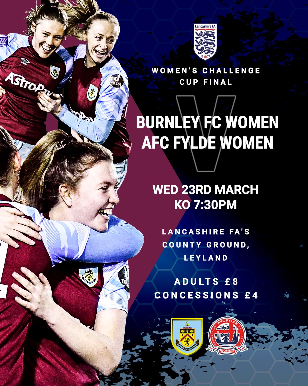 Burnley Fc Women On Twitter ๐ Lancashirefa Womens Challenge Cup