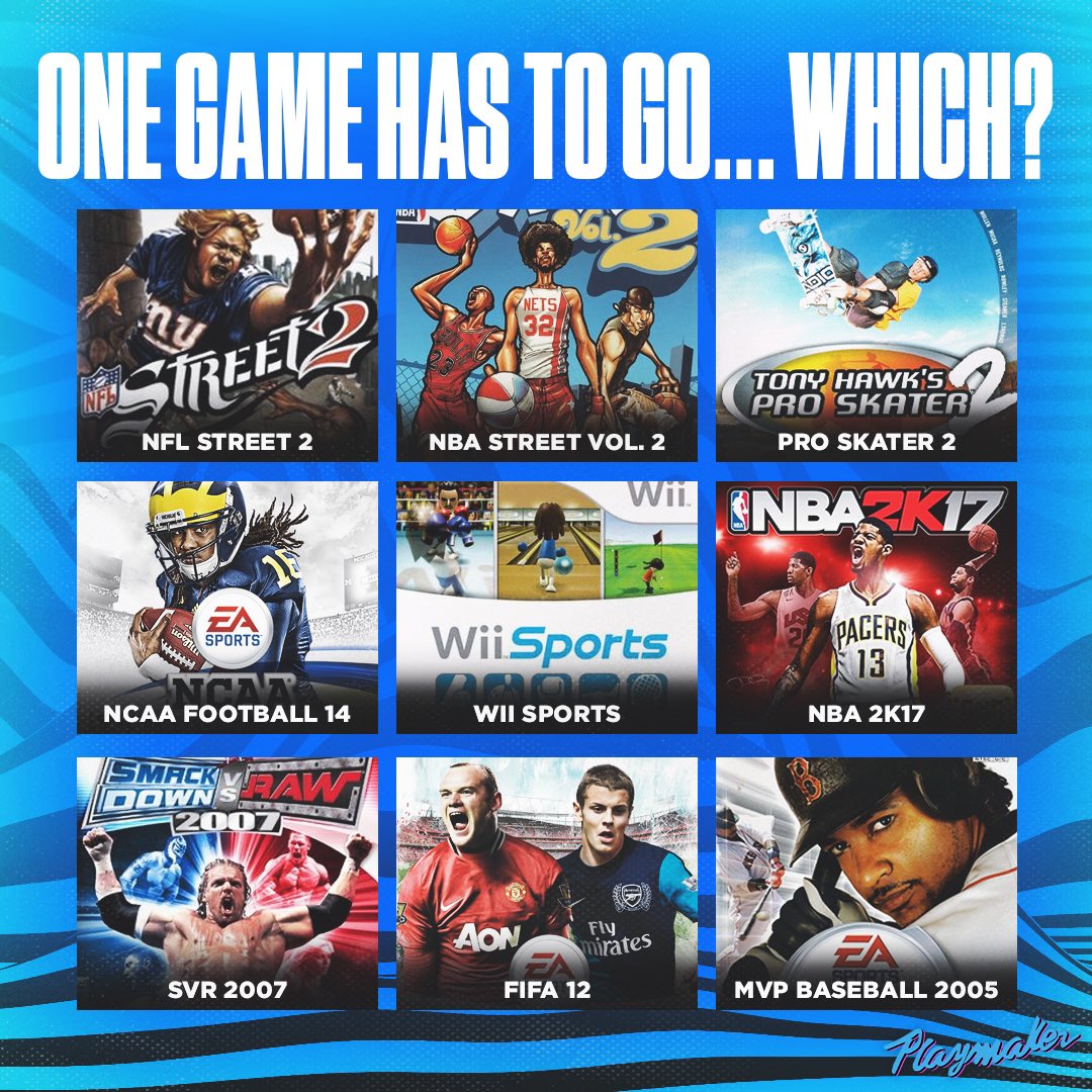 Playmaker on Twitter: "Which game are you picking? https://t.co/SlbecljdF3" / Twitter