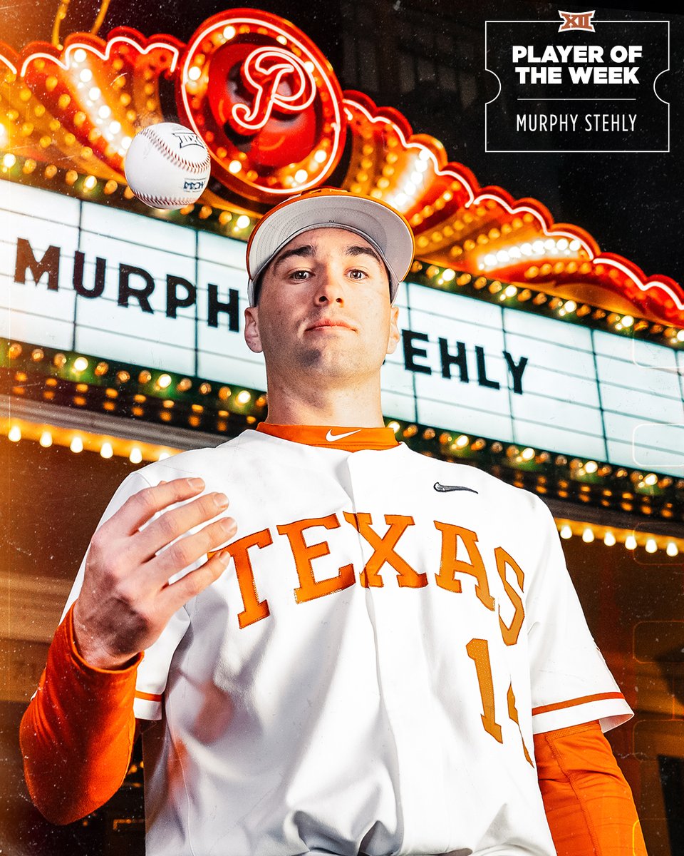 Murphy Stehly named Big 12 Player of the Week : r/LonghornNation