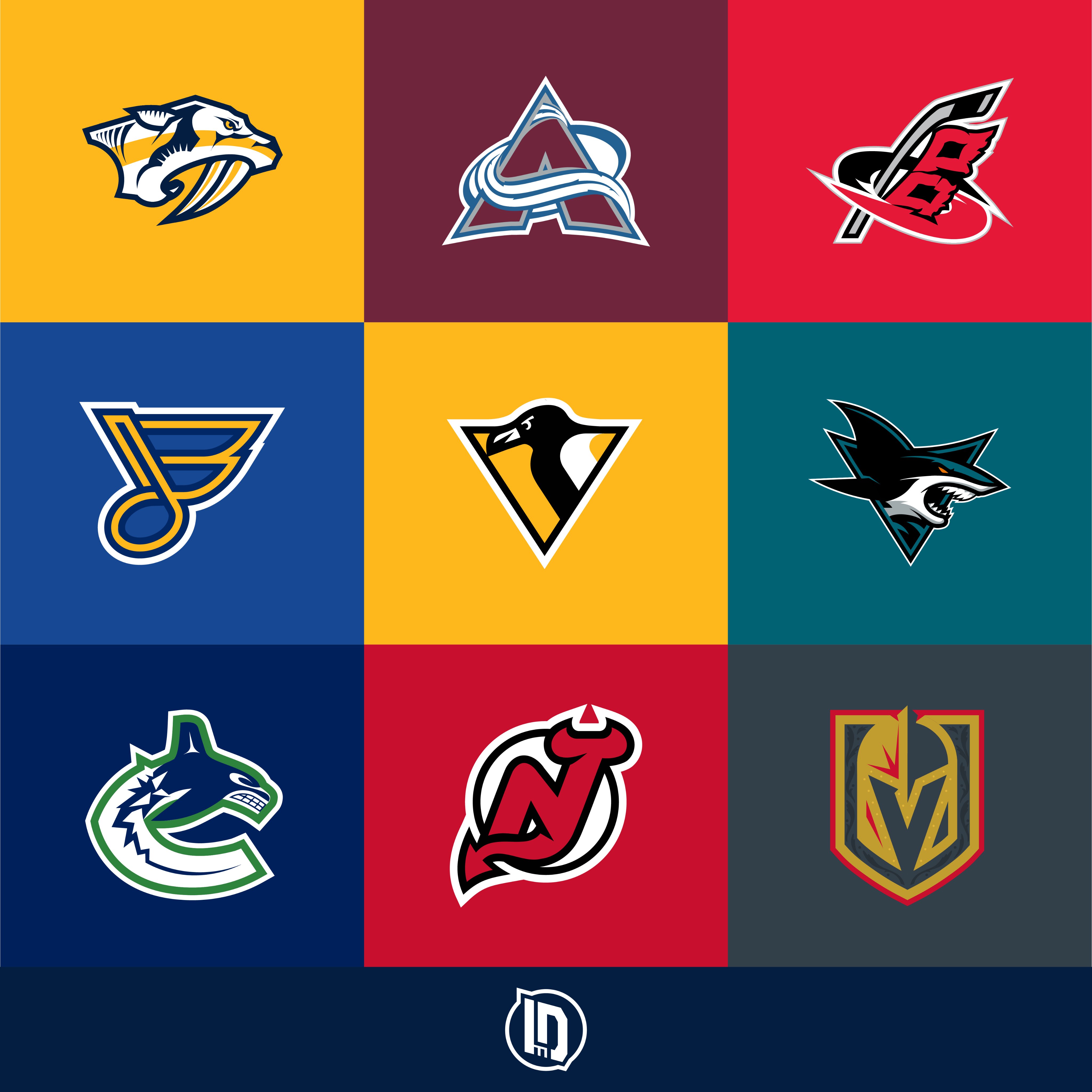 Nhl Logos Redesigned NHL Super League