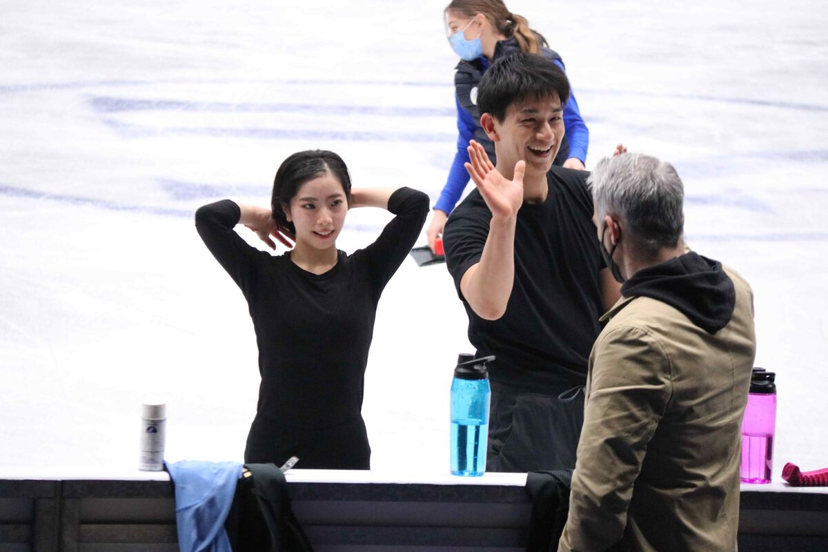 スポーツ報知 ICELINK on Twitter: "りくりゅうが本番リンクで「ハレルヤ」 日本勢10年ぶり表彰台、初の金メダルへ https://t.co/AZTSjRxDCY ...